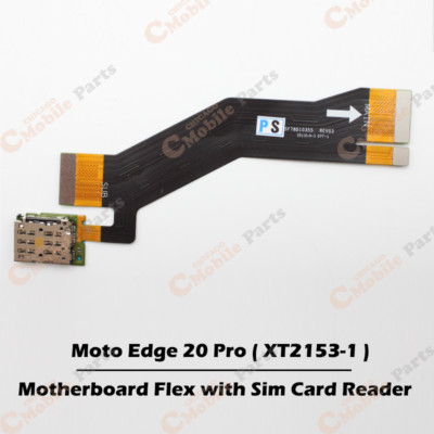 Motorola Moto Edge 20 Pro Motherboard Flex Cable w/ Sim Card Reader ...