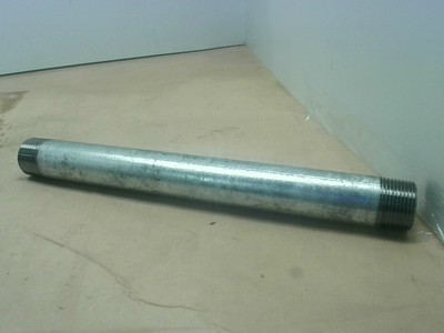 Conduit Pipe ERMC-S 3XA5 Galvanized Steel 12" Long Fitting Pipe - New ...