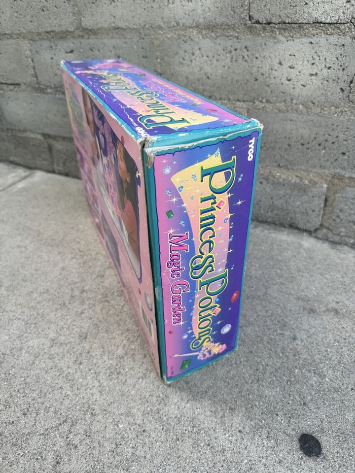 Vintage 1996 Tyco Princess Potions Magic Garden Swan Castle RARE! New ...