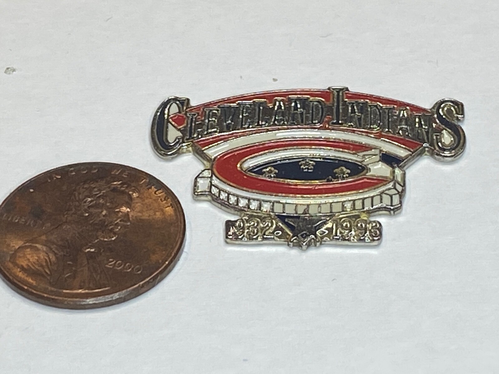Cleveland Indians Jacket Vest Lapel Hat Pin Tack Guardians 1932 * 1993 ...