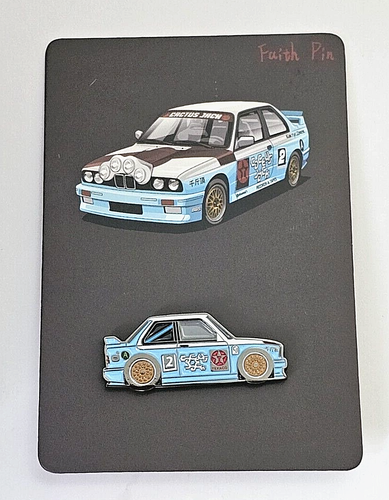 Faith Pins: BMW E30 M3 TS Limited Edition Enamel Pin #72/500 | eBay