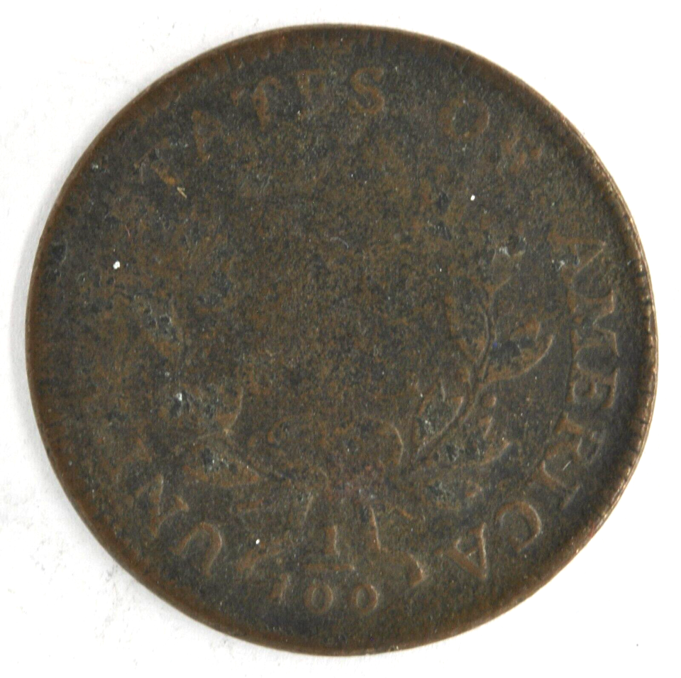 United States 1797 Draped Bust One Large Cent Copper Philadelphia Mint ...