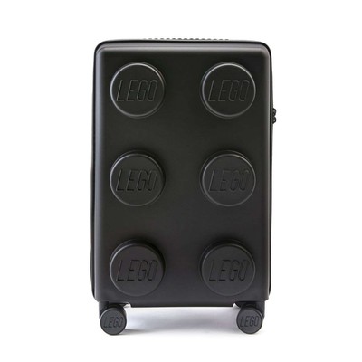 LEGO Suitcase Travel Luggage Carry Bag 35L Signature Brick Black from ...