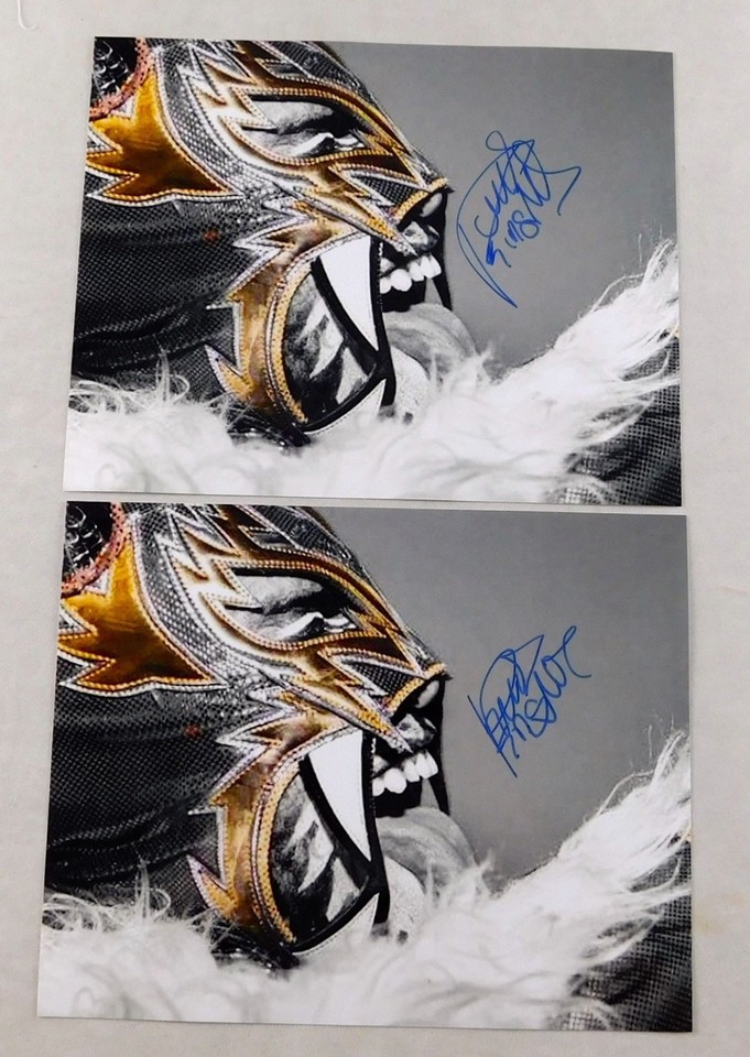 Puma King Signed 8x10 Photo Wrestling Lucha Libre CMLL Impact WWE PWG ...