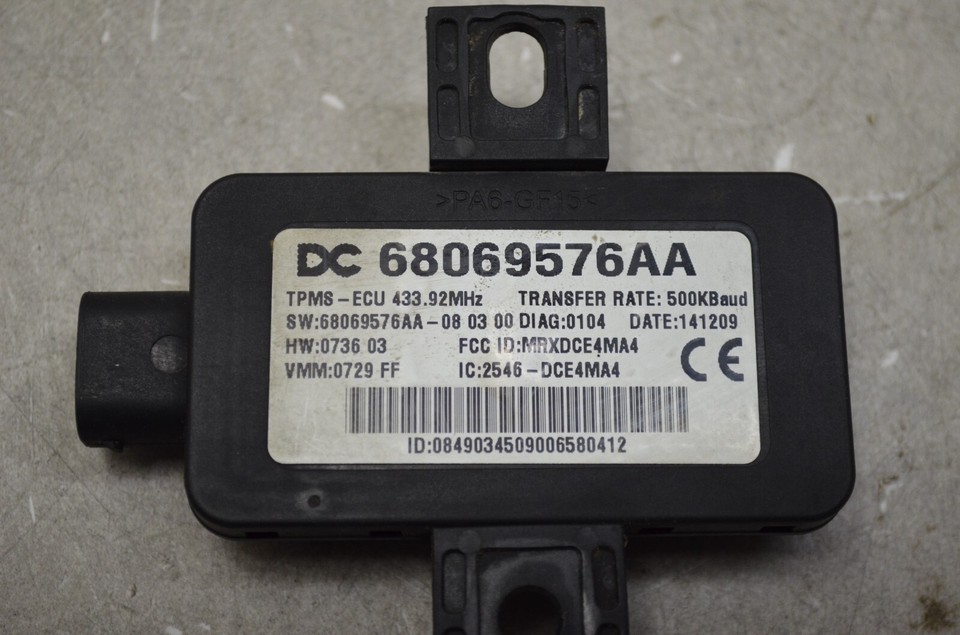 13-18 DODGE RAM 1500 TIRE PRESSURE CONTROL MODULE COMPUTER OEM | eBay