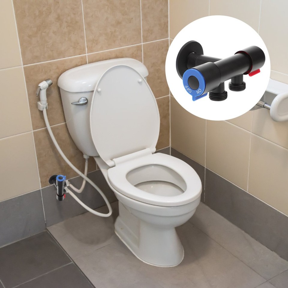 Toilet Angle Stop Shut Off Valve Stainless Toilet Shut Off Valve Sink ...