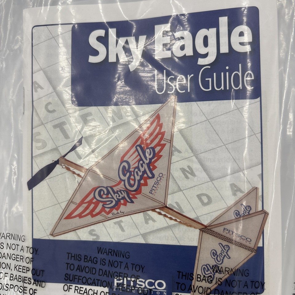Sky Eagle Model Airplane Pitsco #38964 New & Sealed | eBay