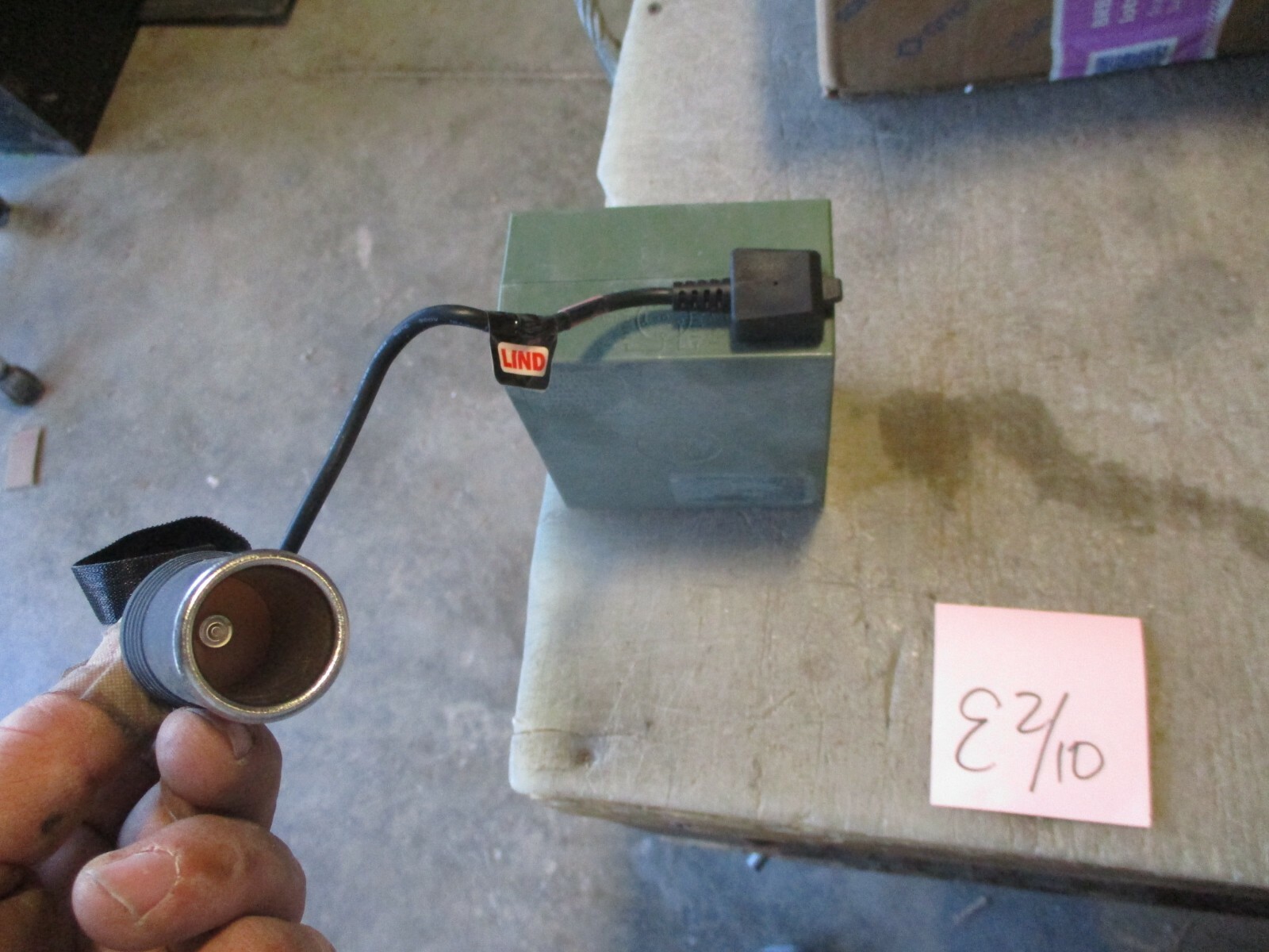 NOS LIND MilSpec DC Supply, 15" Adapter for BA-5590B/U Battery to ...