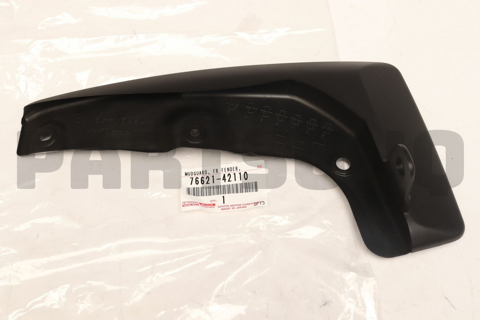 7662142110 Genuine Toyota MUDGUARD, FRONT FENDER, RH 76621-42110 | eBay