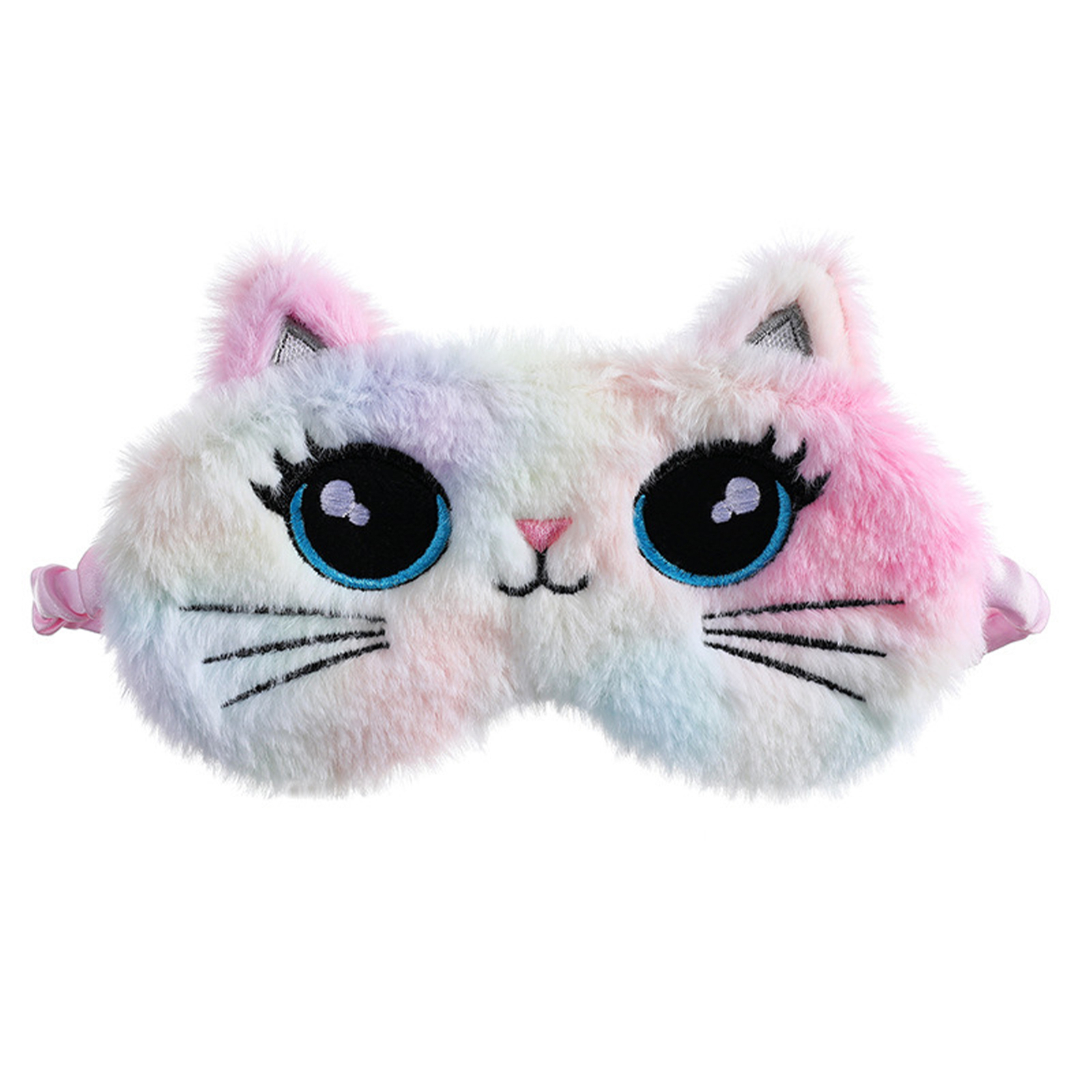 Lightweight Travel Eye Mask For Sleeping Cute Cat Night Nap Relaxation ...