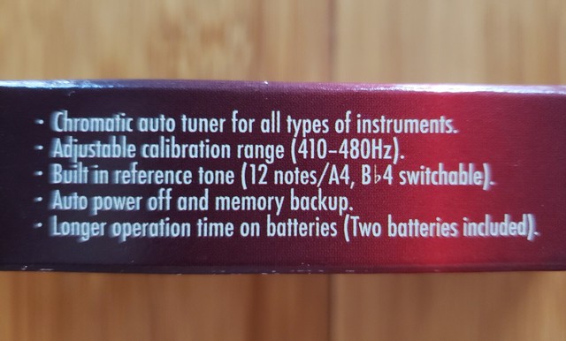 Korg Chromatic Tuner Ca-30 N222 Works Great With Fast for sale online ...