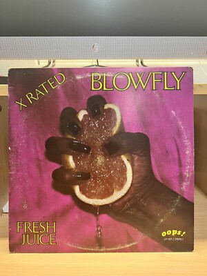 BLOWFLY Fresh Juice 1983 VINYL 12" LP Album OOPS Records RARE Funk Soul ...