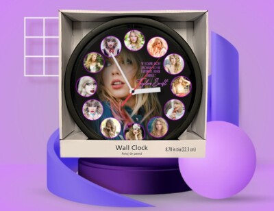 taylor swift Clock | eBay