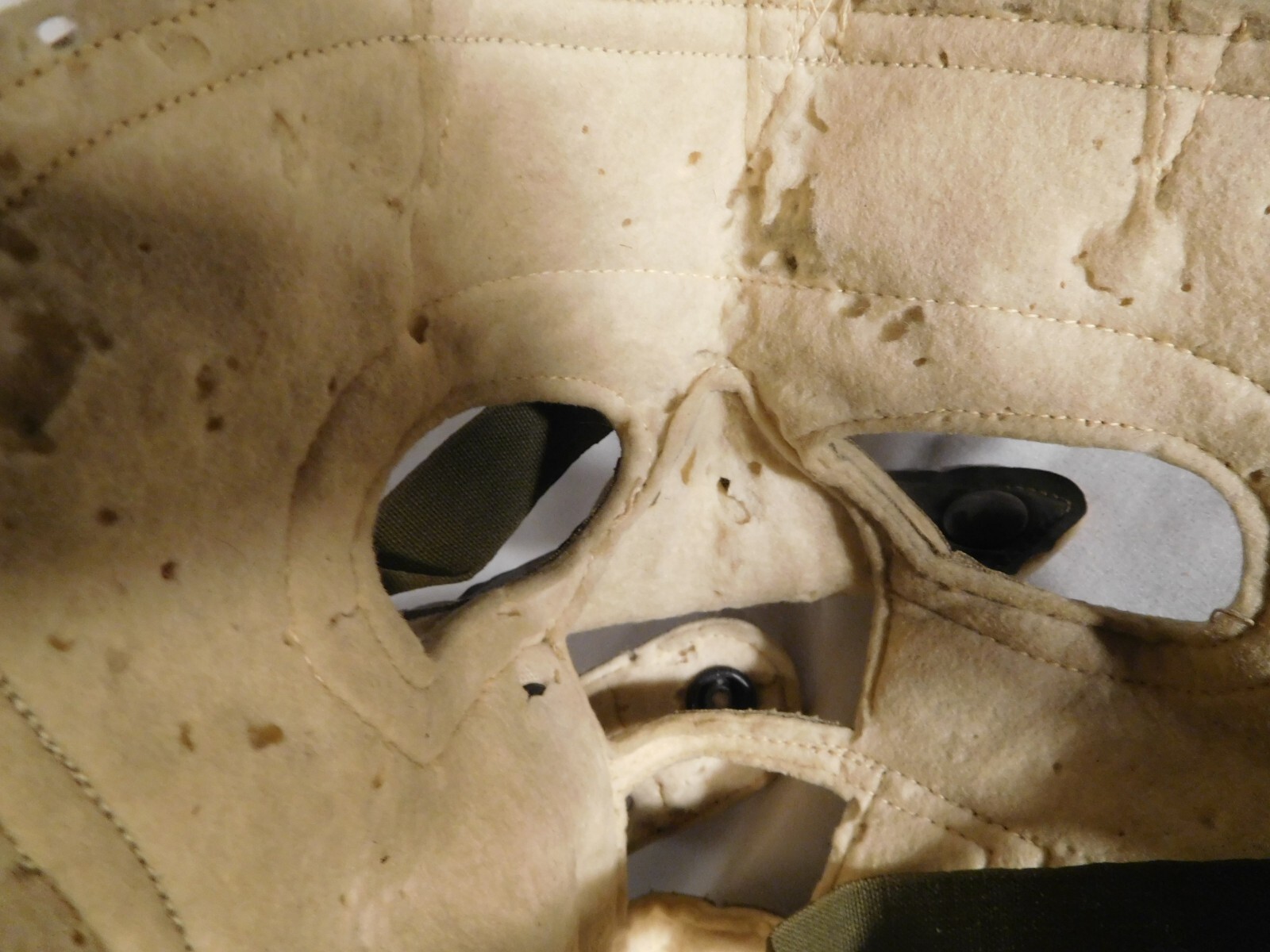 Awesome Vintage US Navy Frogman Face Mask with Snaps … - Gem