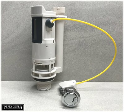 Macdee Flush Valve AFV50100 AFV50200 Dual Flush Syphon & Push Button ...