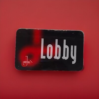 Jiffy Lube “ Lobby” 14” X.9” Plastic Sign | eBay
