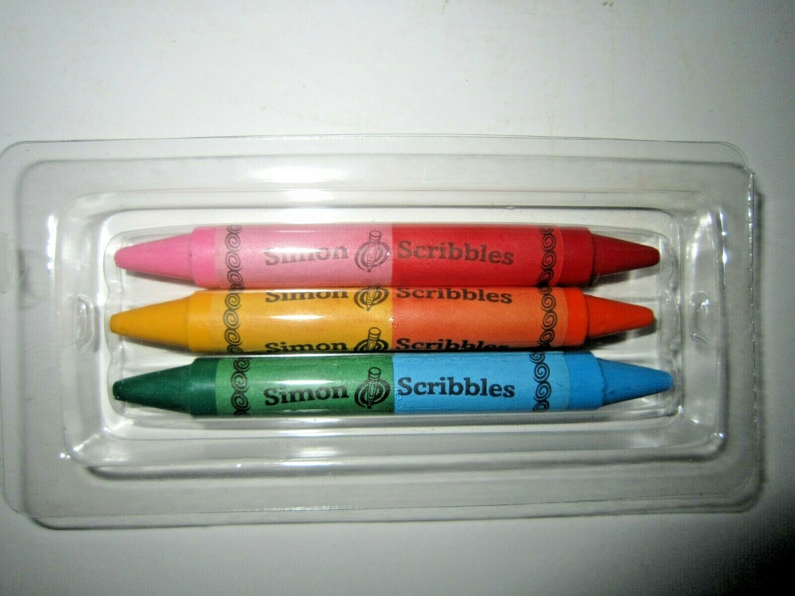 Simon Scribbles - New Double-Ended Kids Crayons Lot Of 45 Three Packs ...