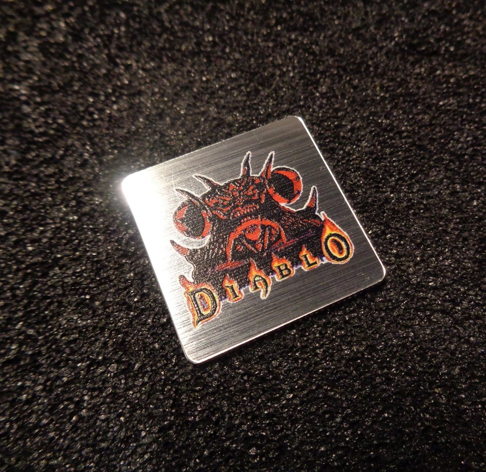 Diablo Logo Label Decal Case Sticker Badge [530] | eBay