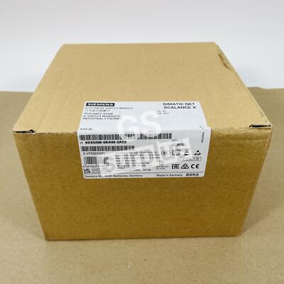 SIEMENS 6GK5208-0BA00-2AC2 SIMATIC NET SCALANCE X Switch Module (New ...