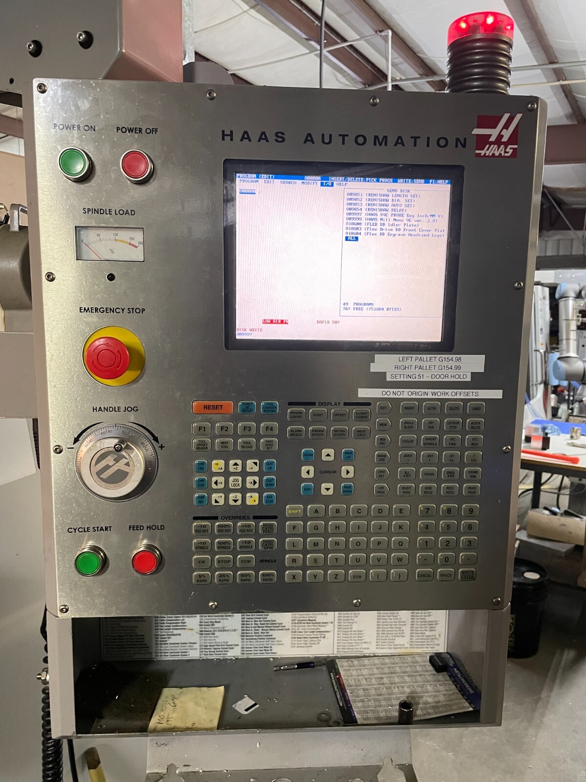 Haas Automation Control Pendant with Remote Jog | eBay