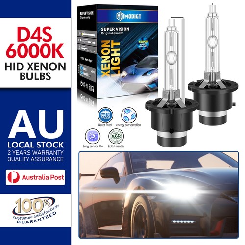 6000K For Replace HID Xenon D4S LED Headlight Bulbs Conversion 35W AU ...