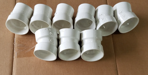 2 inch 22 1/2-Degree PVC Street Elbow 9 pc. Lot new from storage | eBay