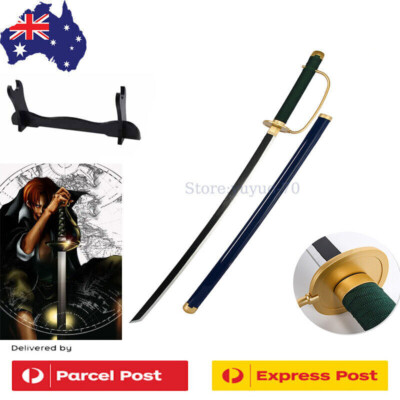ONE PIECE Shanks Sword Gryphon 104cm Cosplay Prop Wooden Solid Form | eBay