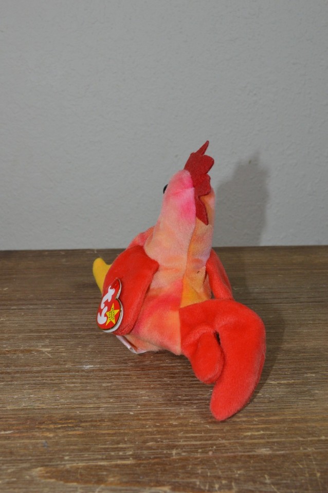 Strut Chicken Beanie Babies With Tag Baby Adorable Collectable Stuffed ...