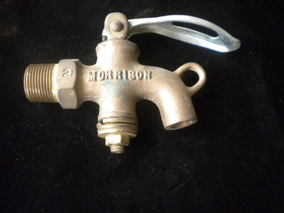 VINTAGE MORRISON BRASS OIL BARREL NOZZLE DUBUQUE | eBay