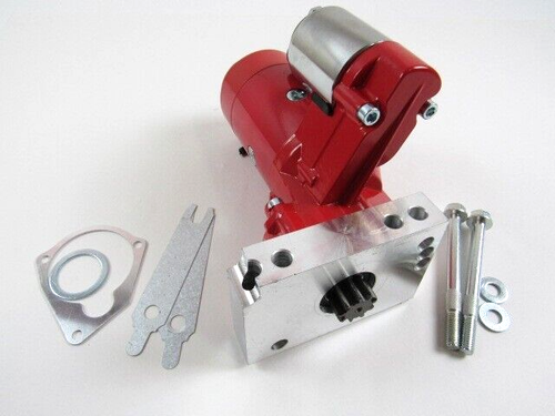 Chevy SBC 327 350 BBC 396 454 High Torque 3.0HP Mini Starter Red ...