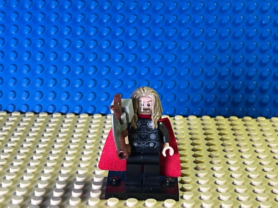LEGO Thor Minifigure Marvel Super Heroes Avengers sh734 set 76192 w ...
