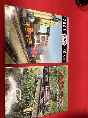 2001 & 2000 Atlas Model Railroad Catalog H0 HO N Scale | eBay
