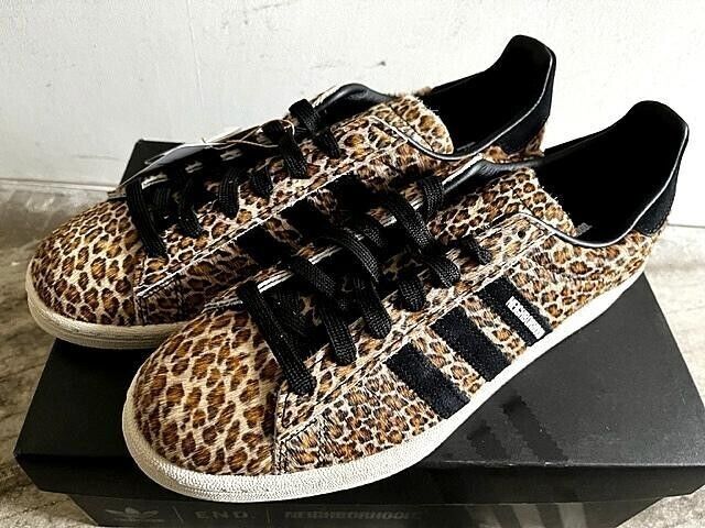 Adidas Campus 80s x END. x Neighborhood Leopard 2021 US 10 w Adidas Campus 80s x END. x Neighborhood Leopard 2021 US 10 w