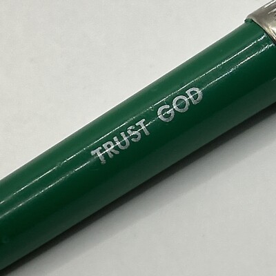 VTG c1970s/80s Ballpoint Pen TRUST GOD | eBay