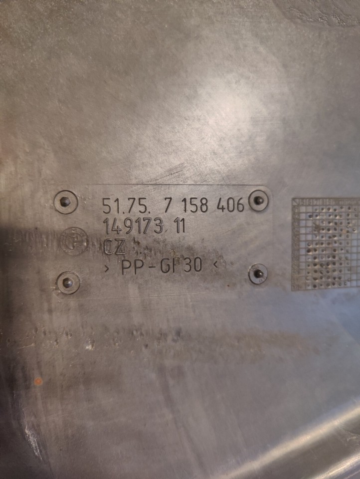 BMW E70 E71 E72 Tank Underside Protection Right 51757158406 | eBay