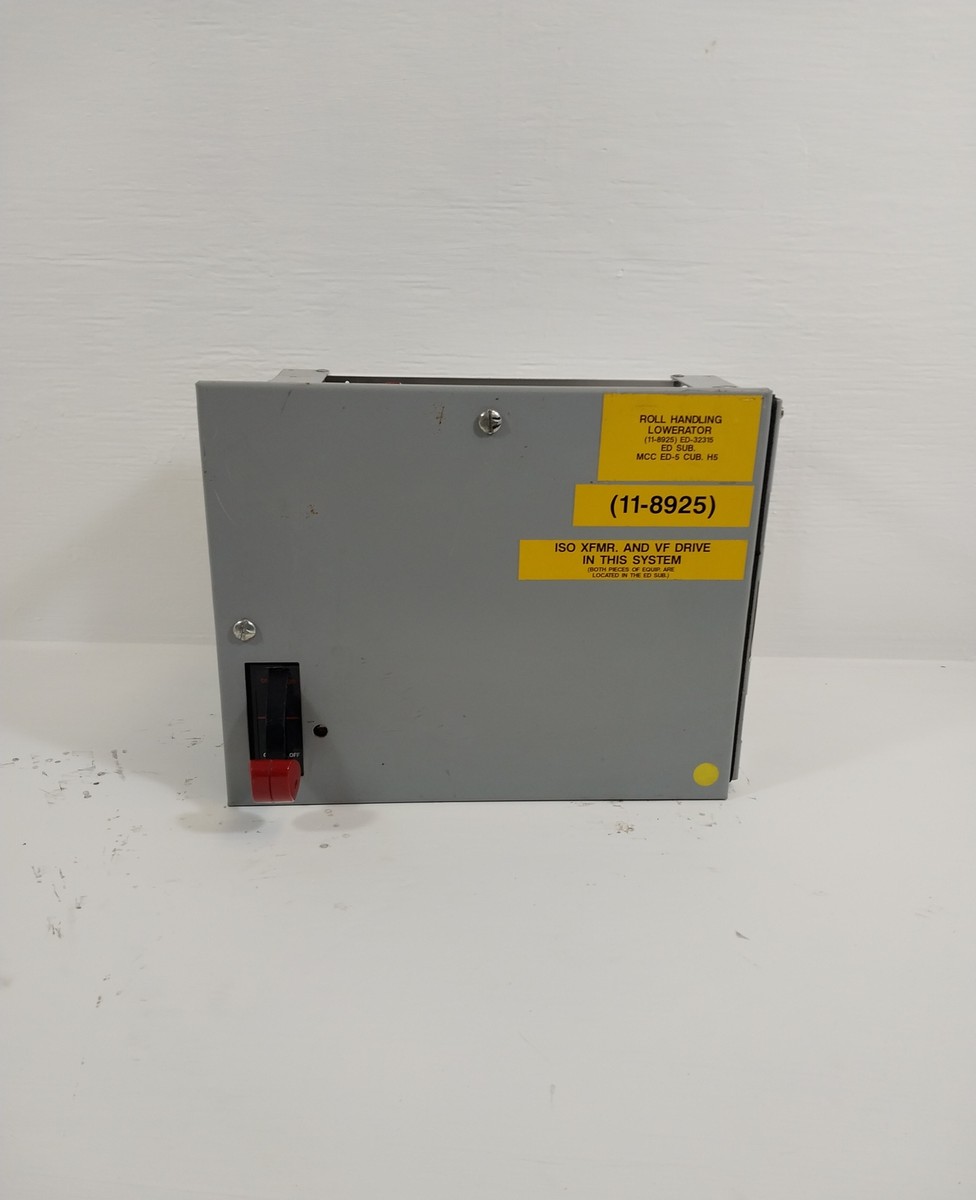 Ge 8000 Line Size 1 Fusible Mccb 12 Bucket Motor Control Spectra