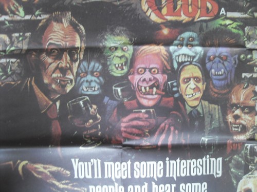 THE MONSTER CLUB ORIGINAL AMICUS FILM POSTER 1980 | eBay UK
