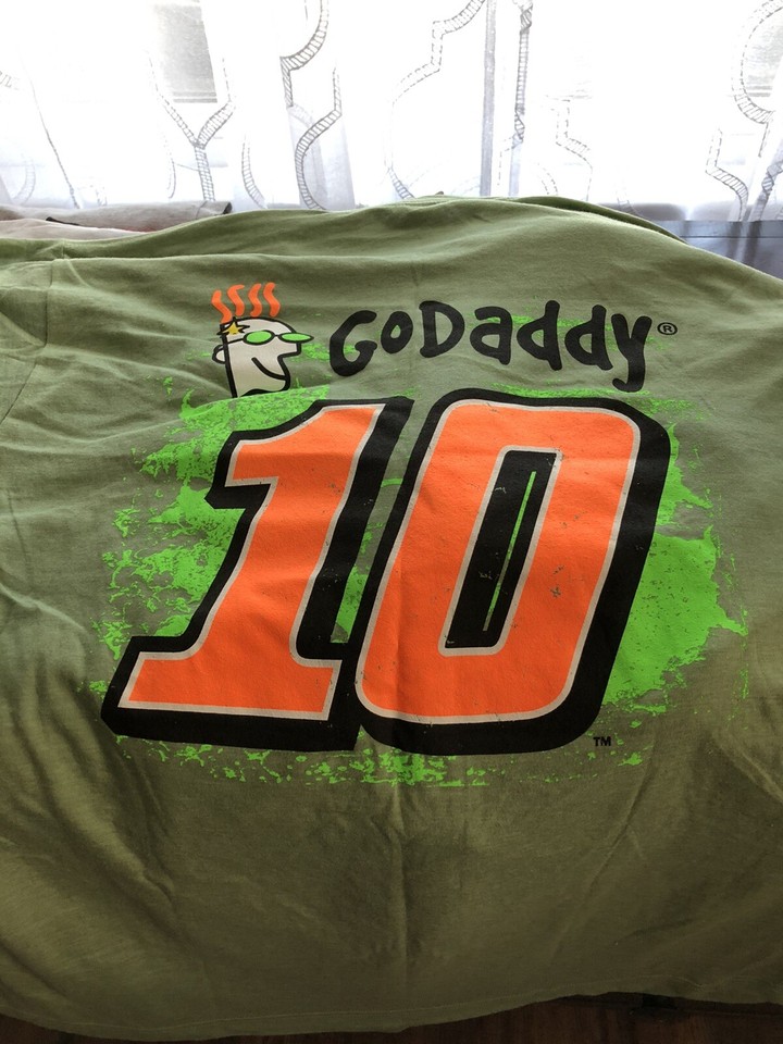 Danica Patrick Go Daddy Stewart Haas Racing T Shirt Adult Extra Large ...
