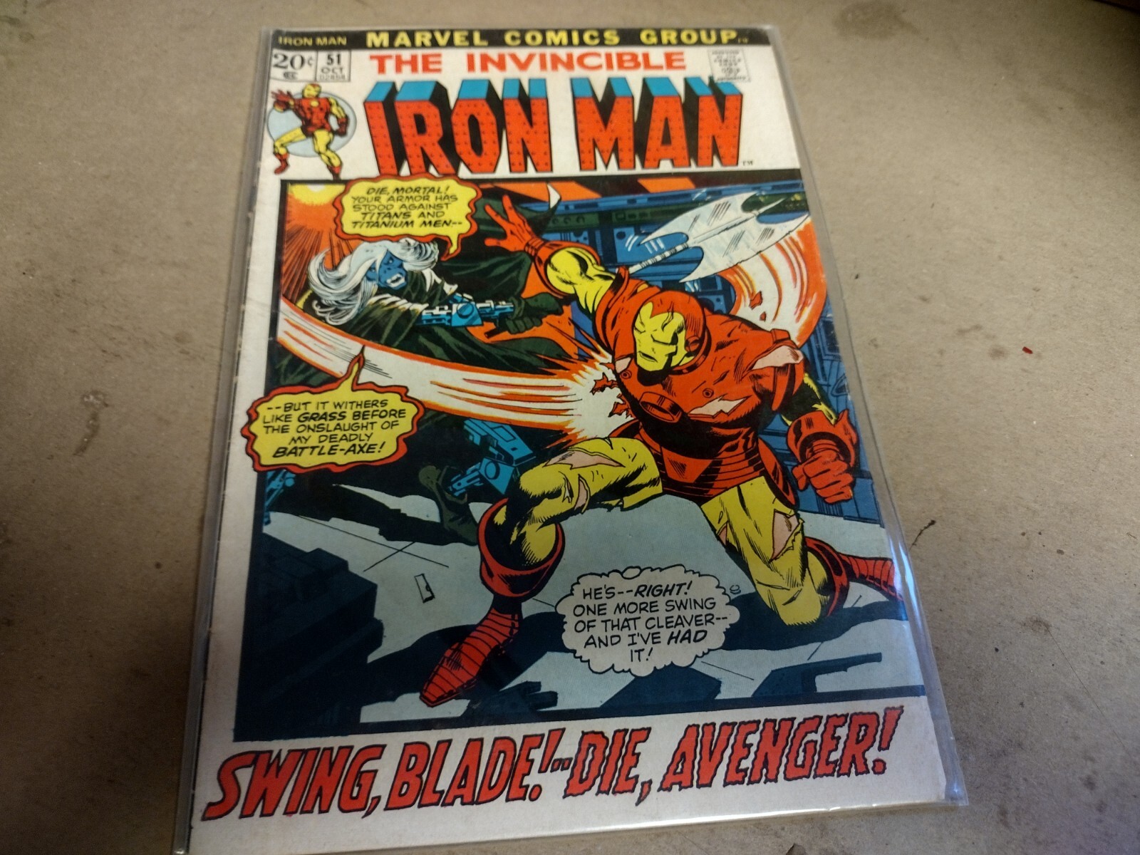 The Invincible Iron Man Number 51 | eBay
