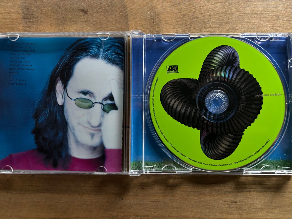 Geddy Lee ( "Rush"...... Original Release) My Favourite Headache CD | eBay