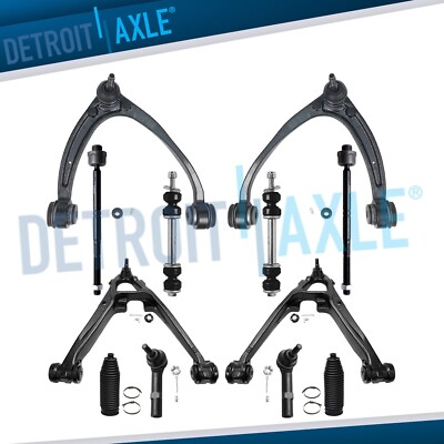 Front Upper Lower Control Arm Suspension Kit for Chevy Silverado GMC ...