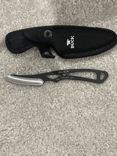 BUCK 135 Camper KNIFE Made In USA With Sheath | eBay