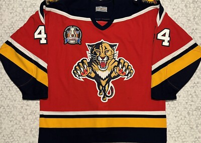 Authentic Vintage CCM NHL Florida Panthers Rob Niedermayer Hockey ...