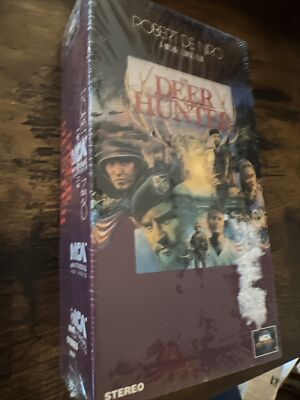 The Deer Hunter VHS Open w/ Original Seal Watermarks MCA Home Video ...