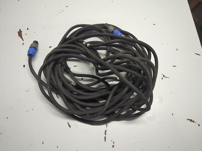 Live wire Elite Speaker Cable / 2 x 12ga Conductors 25 ft. Black | eBay