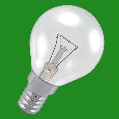 100x 60w Golf Round Incandescent Dimmable Standard Clear SES E14 Light ...