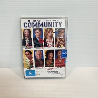 Community Dvd Season 1 One, Region 4, New Sealed | eBay Australia