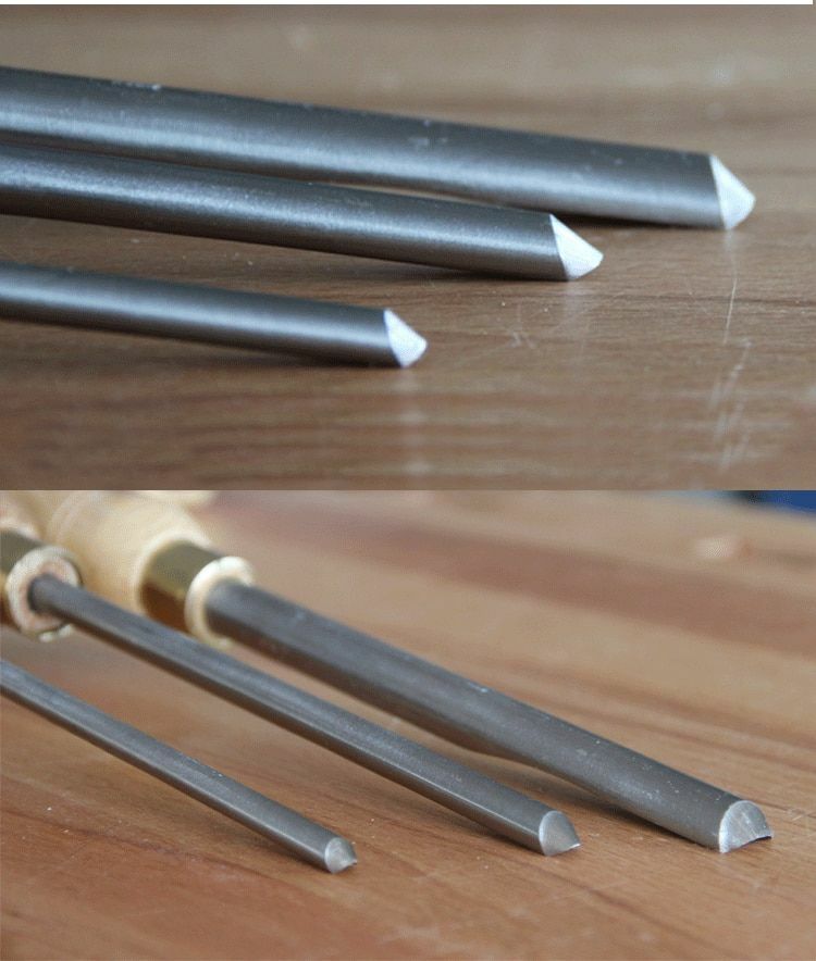 Spindle Gouge Set Wood Lathe Turning HSS Woodturning A2010 A2011-1 ...