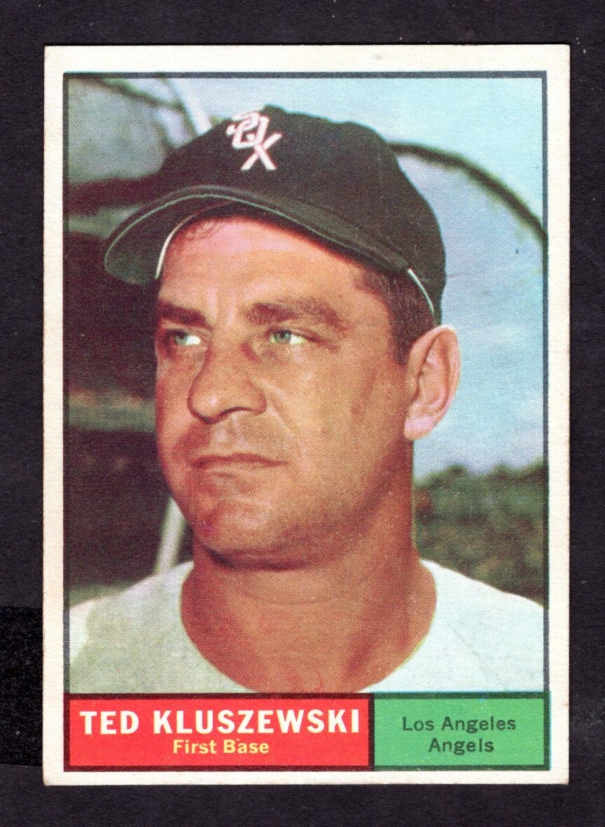 1961 TOPPS TED KLUSZEWSKI CARD NO:65 NEAR MINT CONDITION | eBay