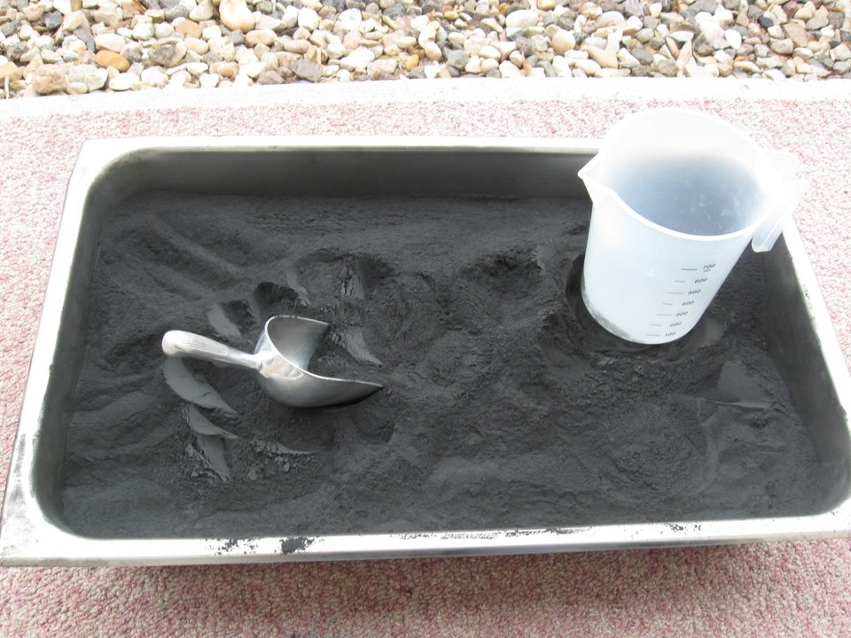 Magnetite Powder (Black Iron Oxide), Natural, High Quality, 22 Pounds ...